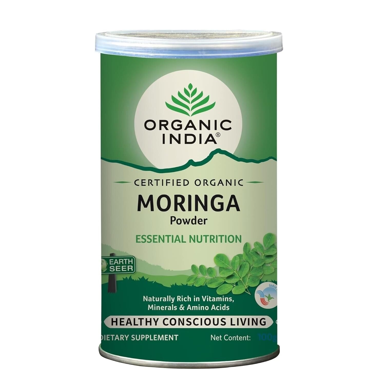 Moringa Leaf Powder | ORGANIC INDIA Herbal Supplements – Organic India ...
