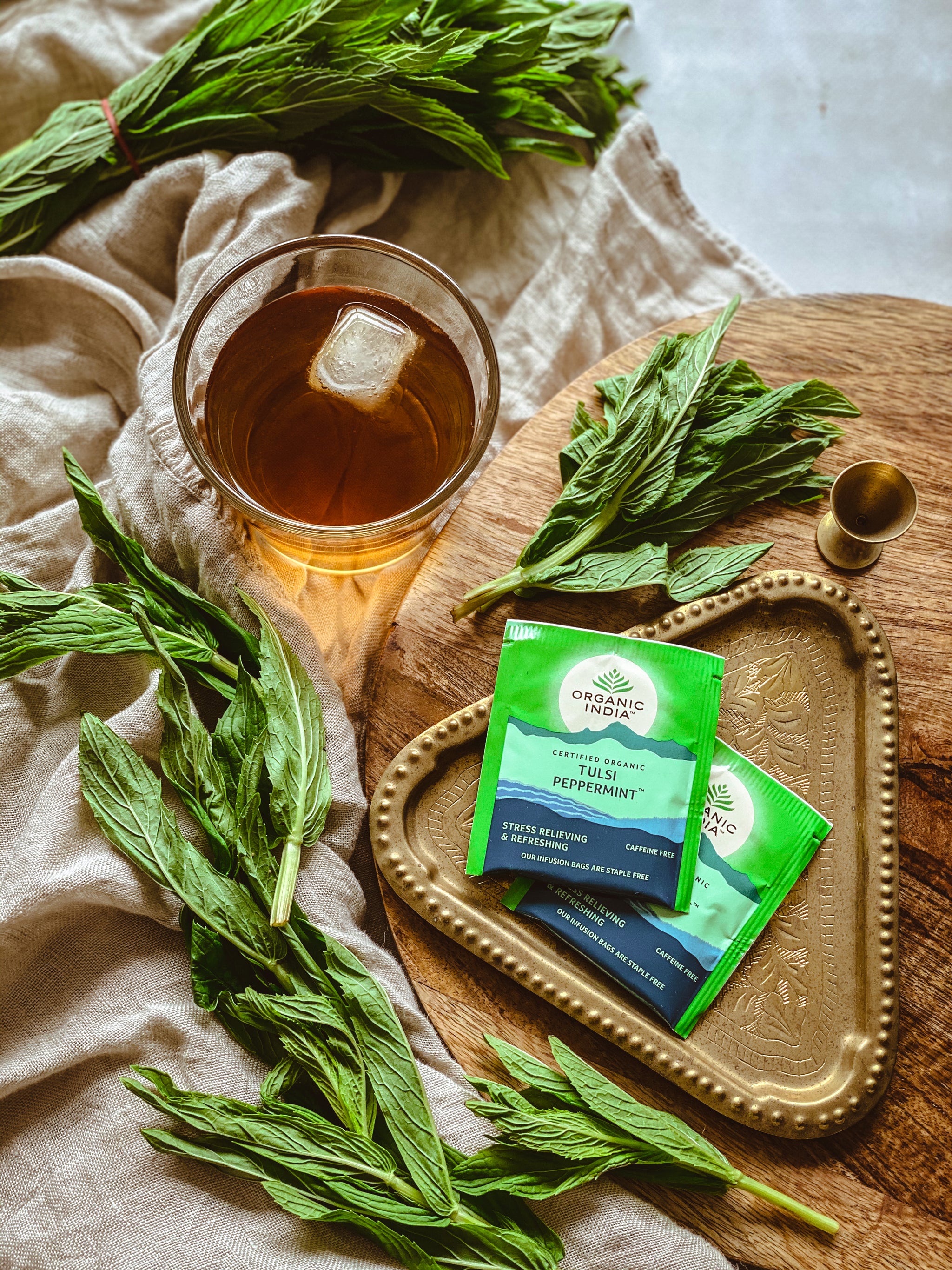 Tulsi Peppermint | ORGANIC INDIA Herbal Tulsi Teas – Organic India ...