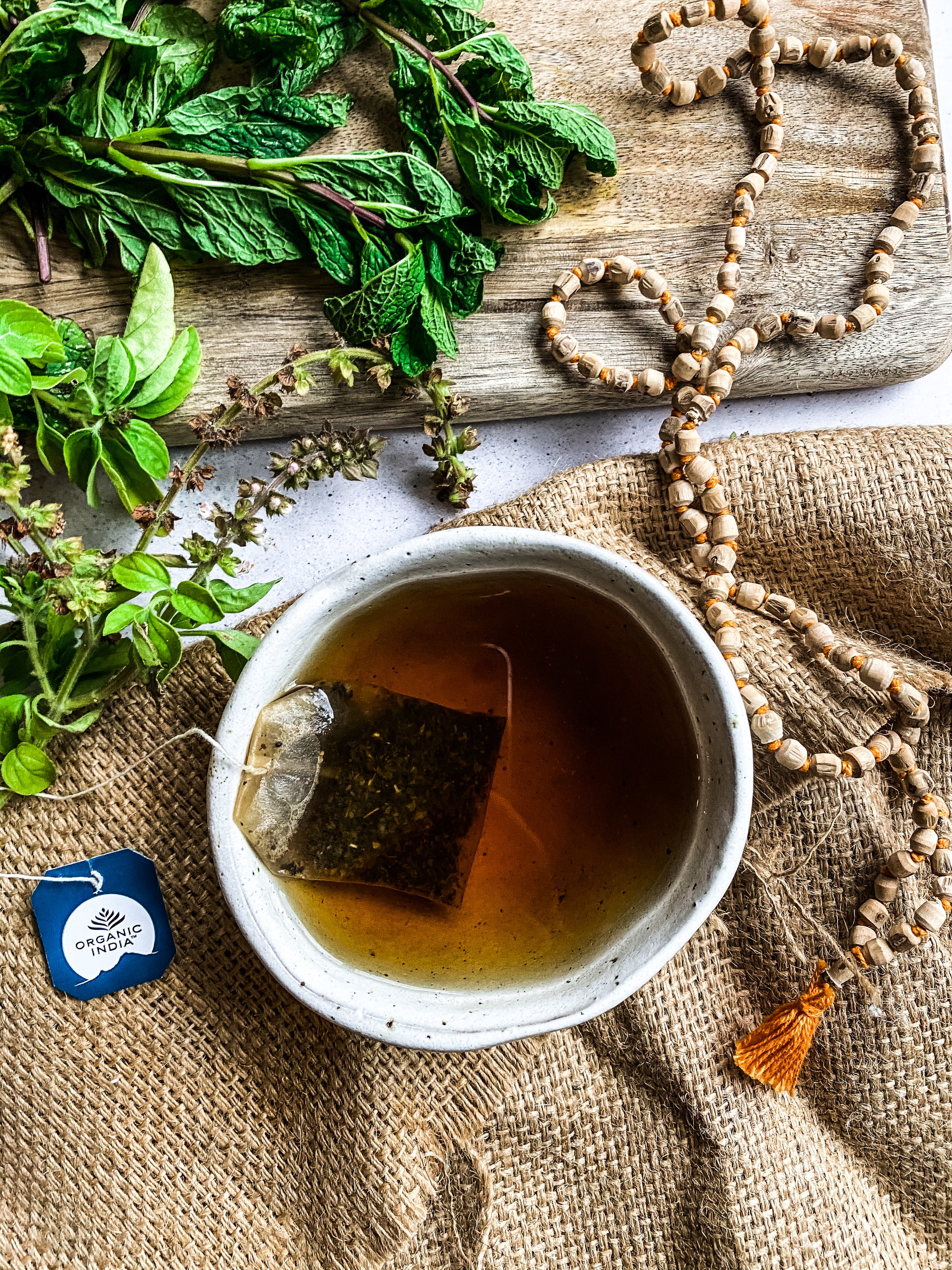 Tulsi Peppermint | ORGANIC INDIA Herbal Tulsi Teas – Organic India ...