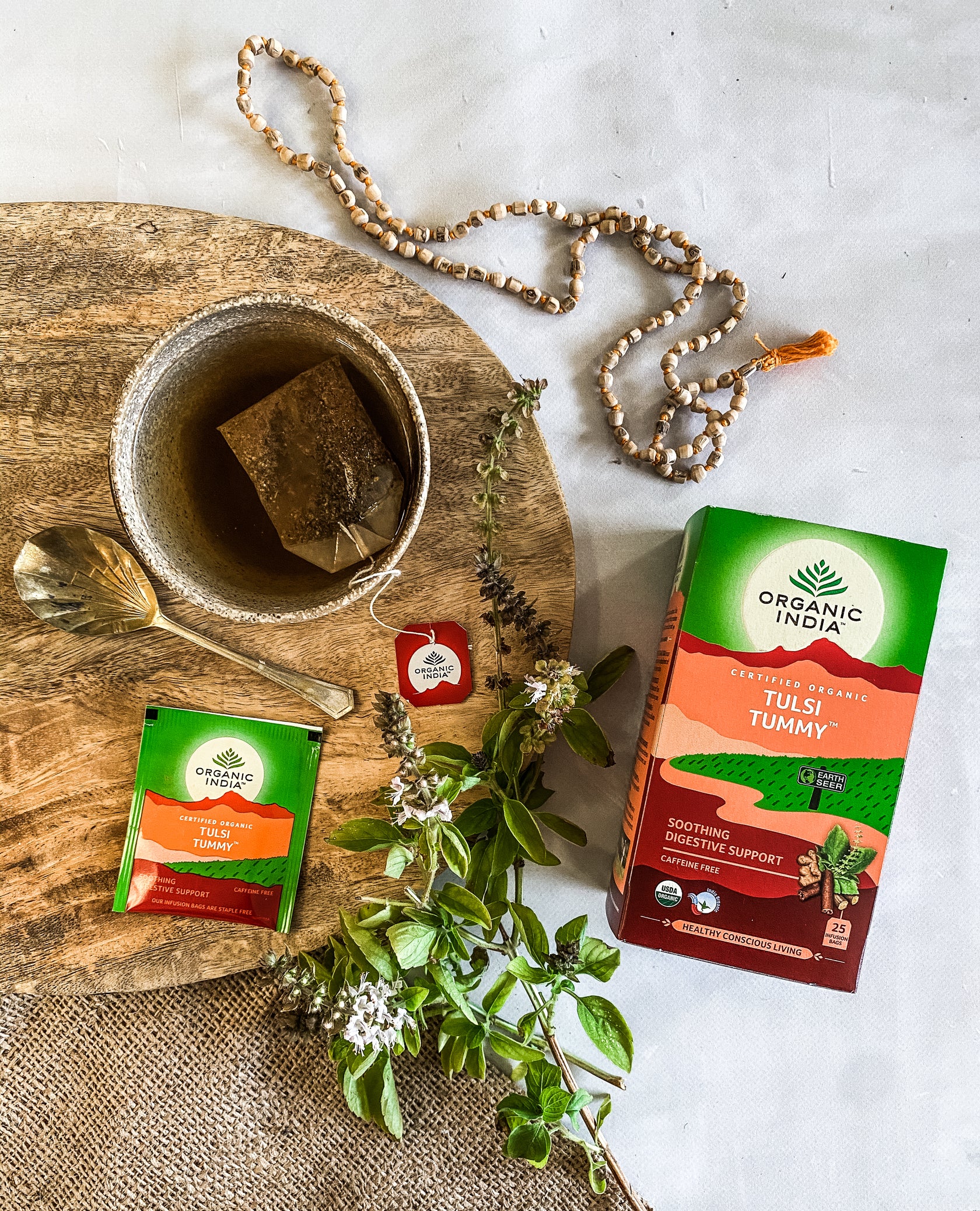 Tulsi TUMMY | ORGANIC INDIA Herbal Tulsi Teas – Organic India Australia