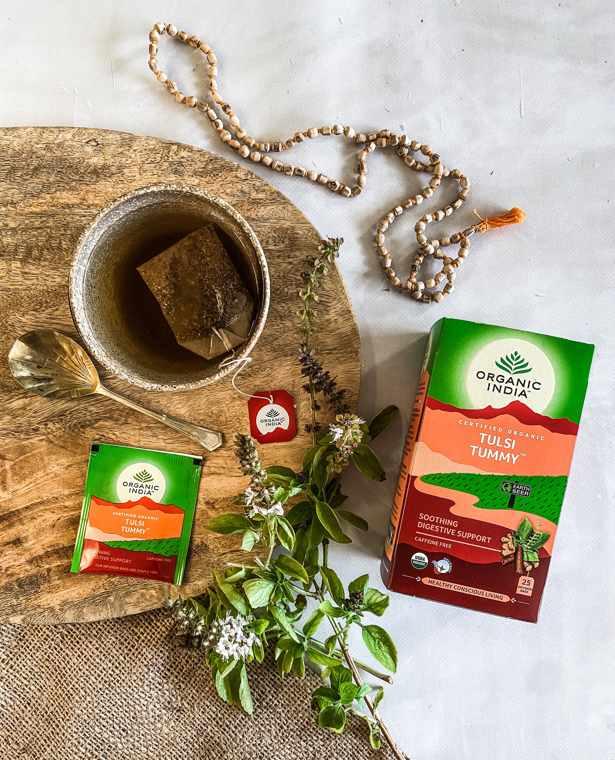 Tulsi TUMMY | ORGANIC INDIA Herbal Tulsi Teas – Organic India Australia
